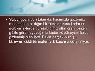 ALTIN ORAN | PPTX