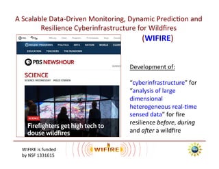 Using Cyberinfrastructure for Wildfire Resilience | PDF | Computer Networking | Computing