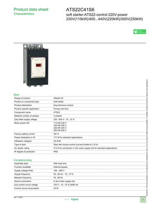 Altistart 22 ats22 c41s6 | PDF