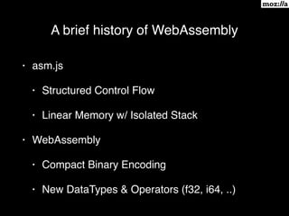 Altitude San Francisco 2018: WebAssembly Tools & Applications | PPT