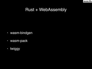 Altitude San Francisco 2018: WebAssembly Tools & Applications | PPT