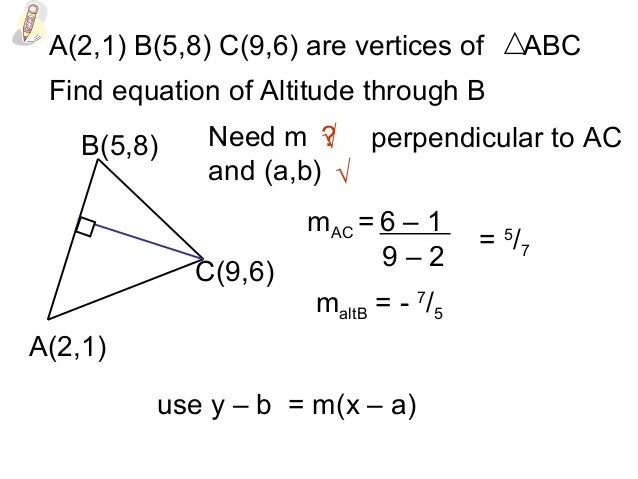 Altitudes and medians