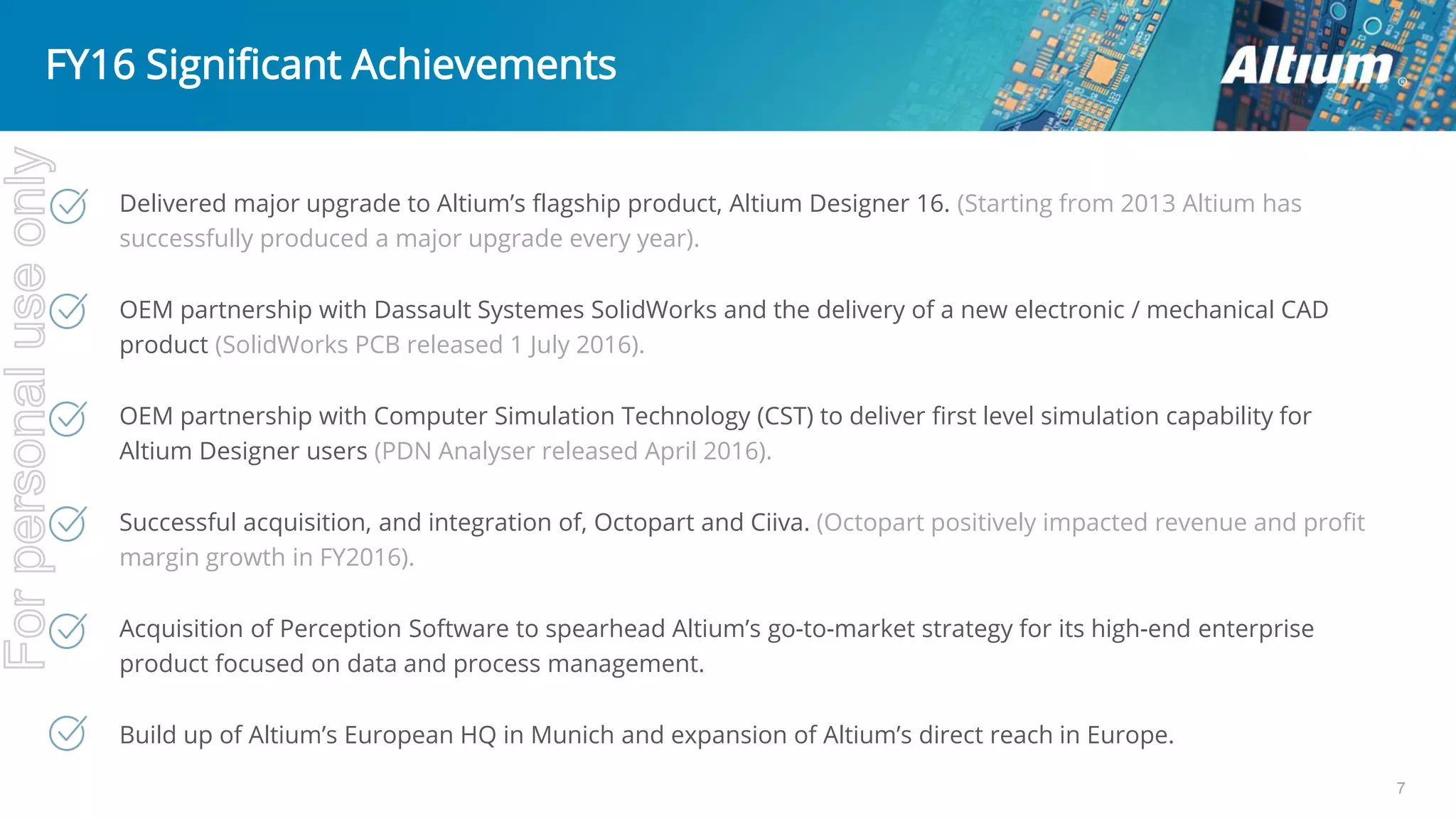 Altium 2016 Presentation | PDF