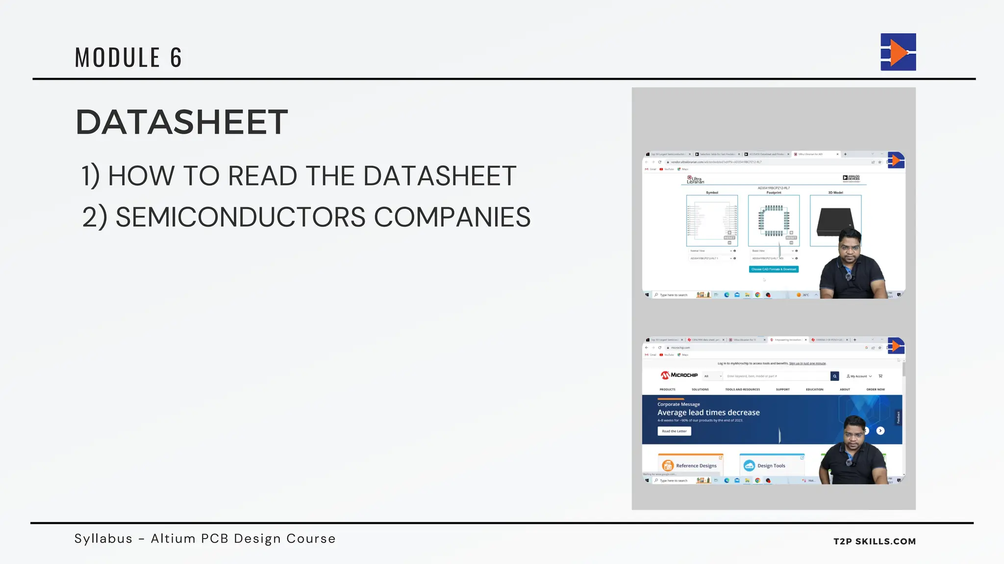 Altium PCB Design Course Syllabus (T2P Skills) .pdf