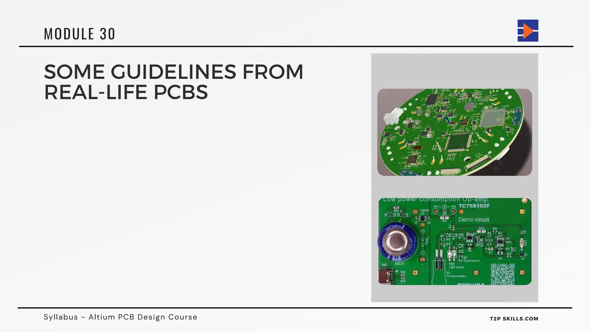 Altium PCB Design Course Syllabus (T2P Skills) .pdf