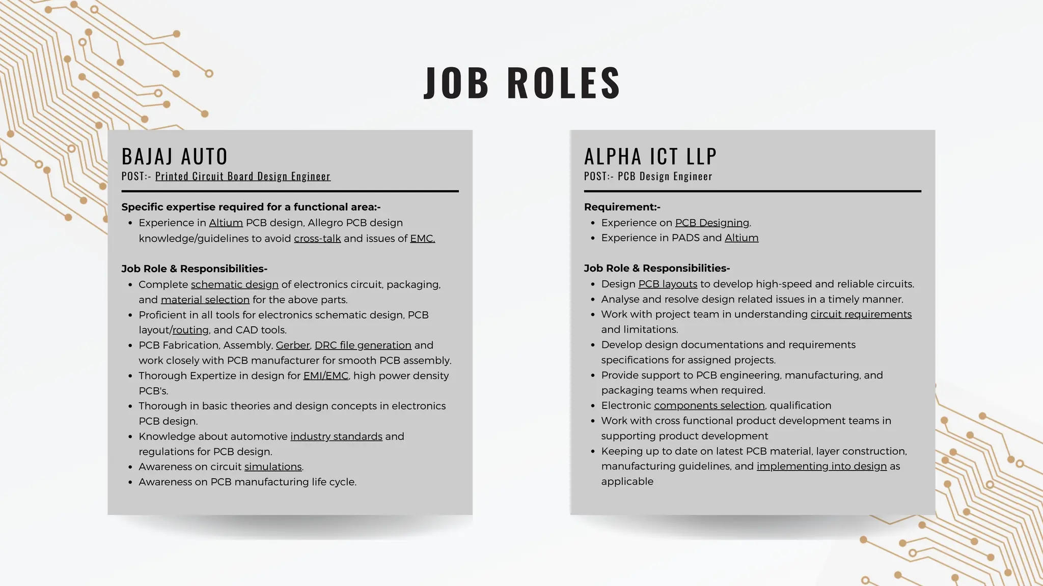Altium PCB Design Course Syllabus (T2P Skills) .pdf
