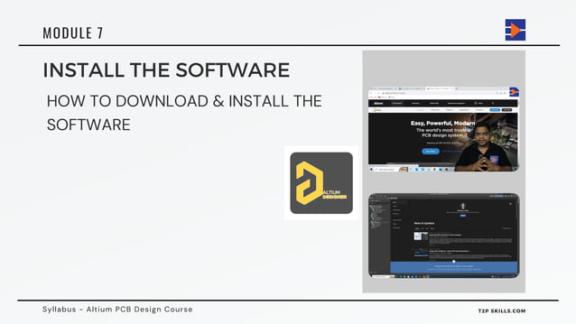 Altium PCB Design Course Syllabus (T2P Skills) .pdf