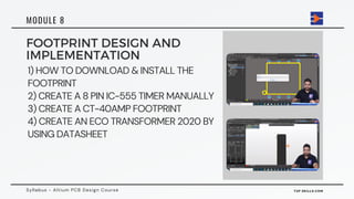 Altium PCB Design Course Syllabus (T2P Skills) .pdf