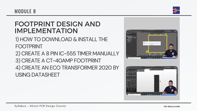 Altium PCB Design Course Syllabus (T2P Skills) .pdf