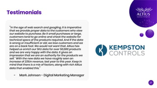 Altius Technologies - eCommerce Accelerators | PPT