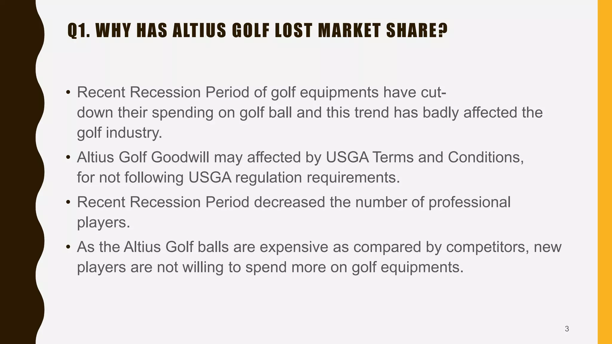 Altius golf and the fighter brand | PPTX