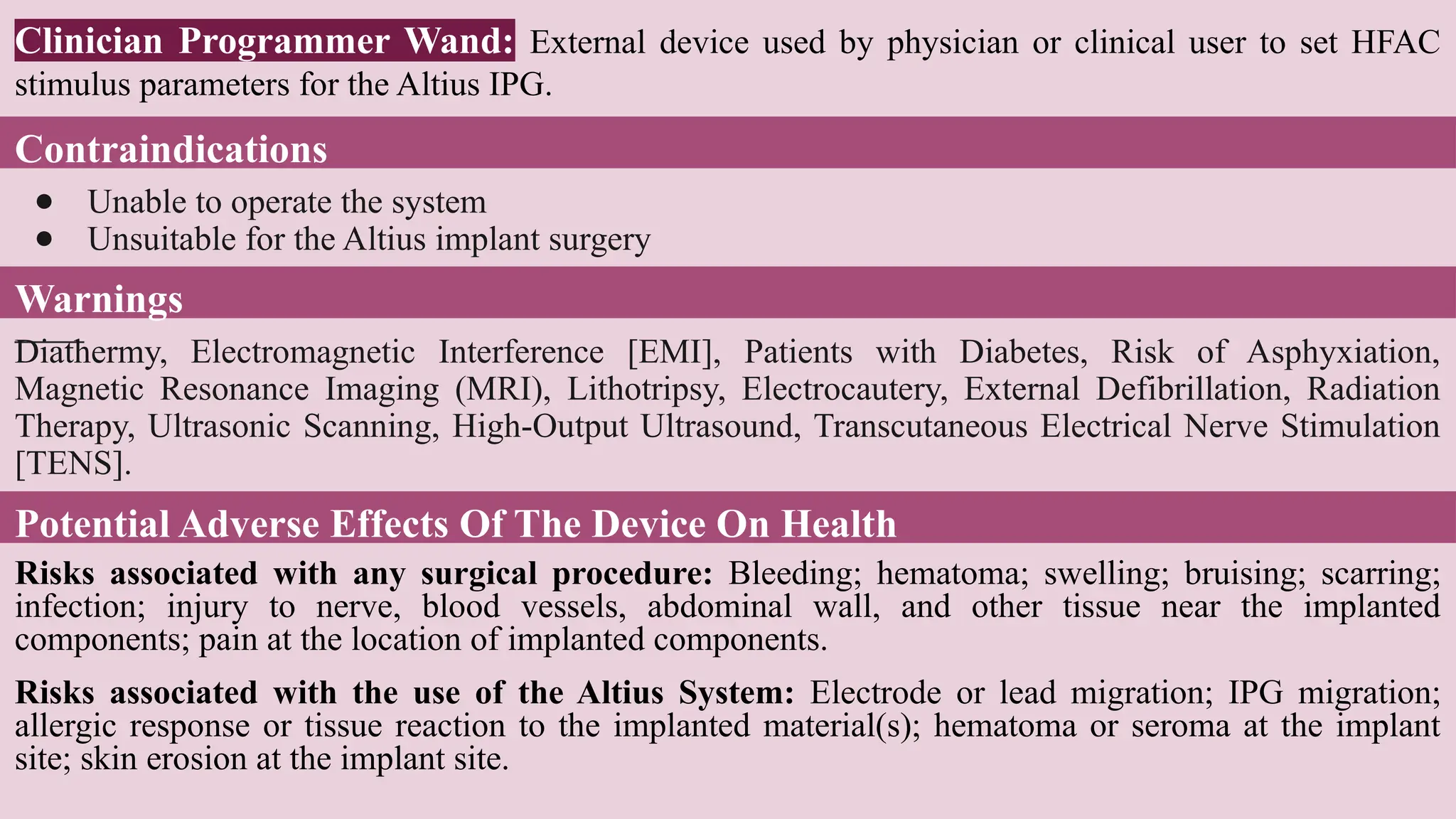 A semiar on Altius Nerve Stimulation System .pptx