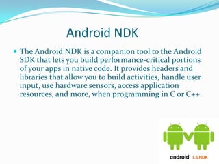 Alternatives to Java for Android development | PPT