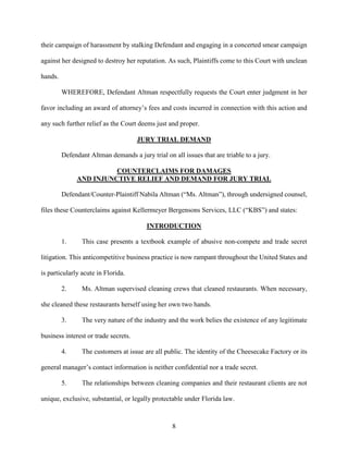 Counterclaims: Defamation, Tortious Interference & False Advertising | PDF