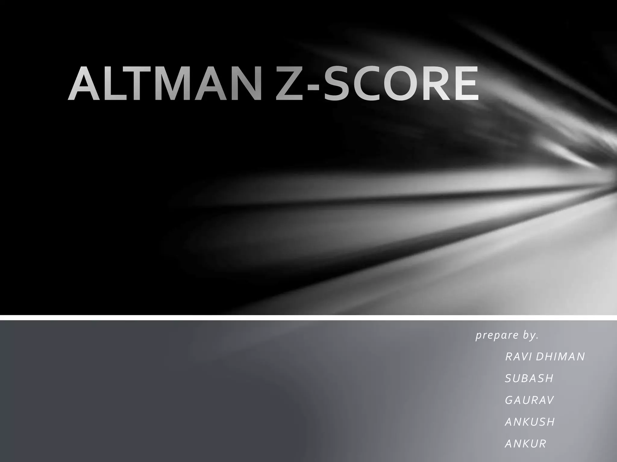 Altman Zscore.pptx