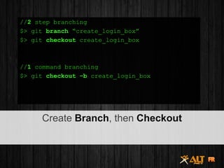 My Git workflow | PPTX