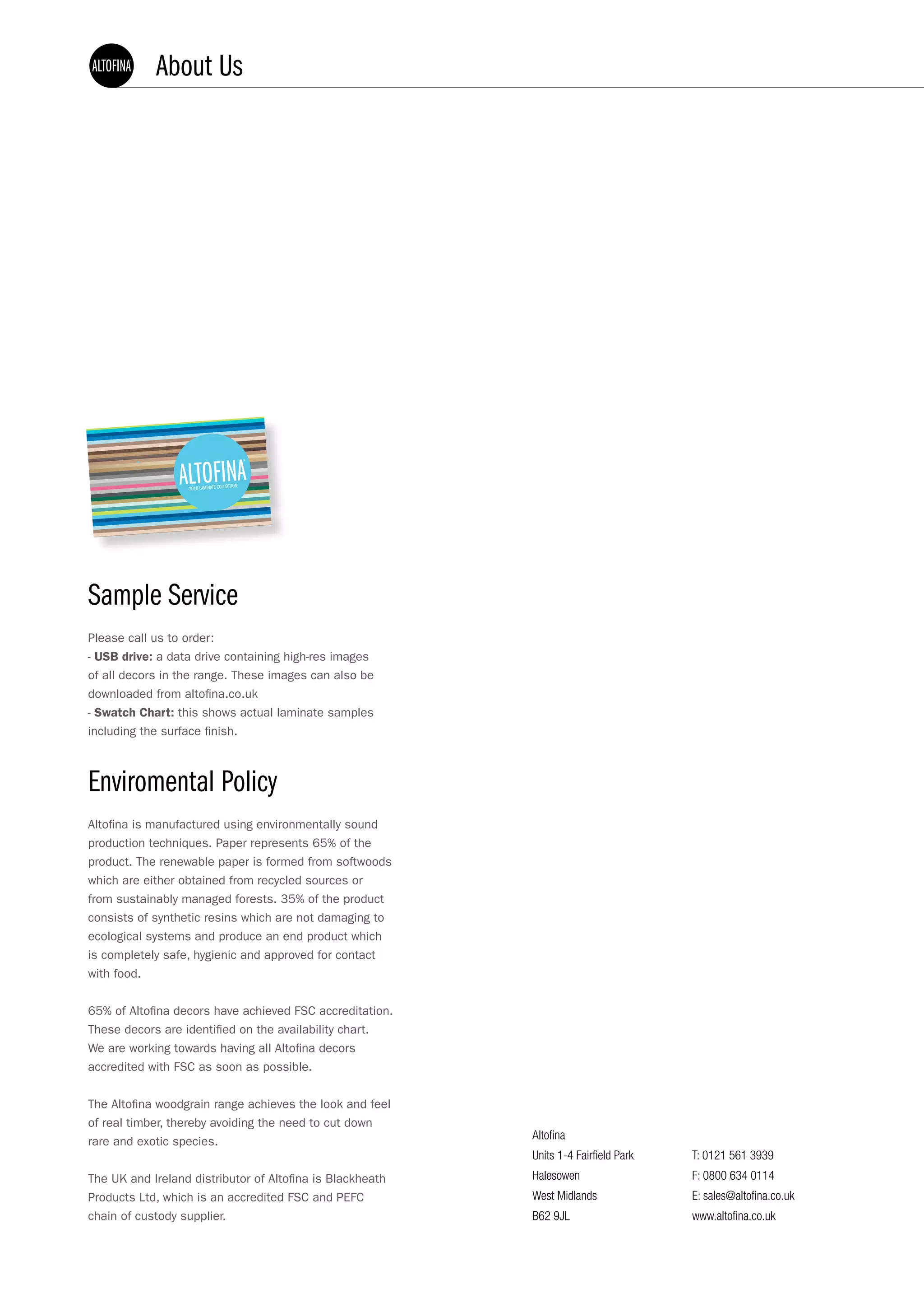 Altofina brochure | PDF