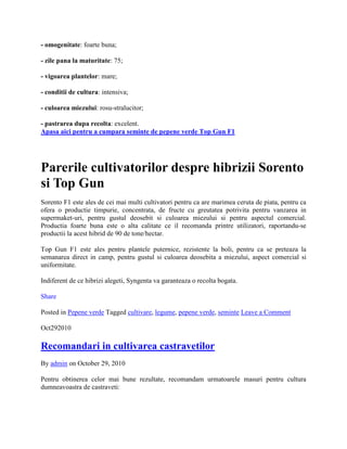 Altoire pepene verde | PDF