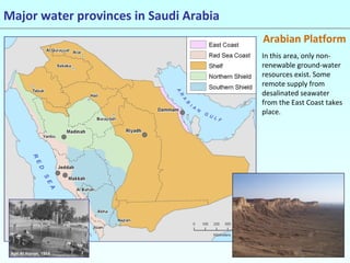 Non-renewable groundwater management in Saudi Arabia | PPT