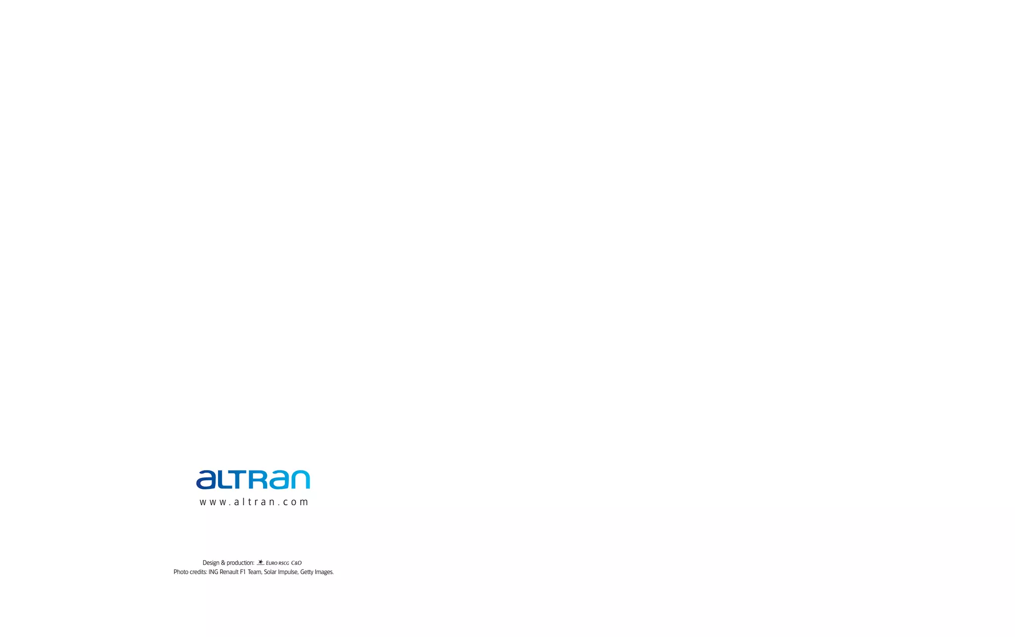 Altran Corporate Brochure | PDF