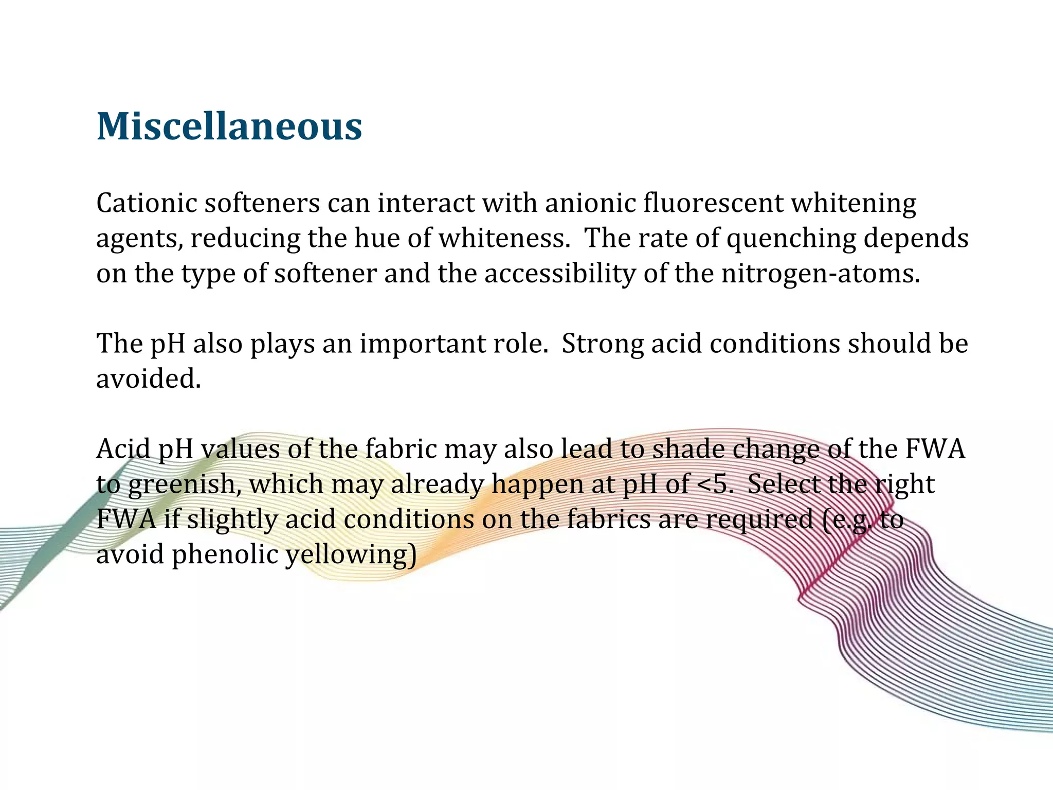 ALTRANOL GR--- Prevent yellowing of fabrics during heat setting or ...