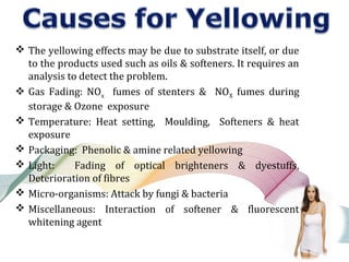 ALTRANOL GR--- Prevent yellowing of fabrics during heat setting or ...