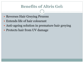 Altris Hair Greying Gel Online Shopping - ClickOnCare.com | PPT