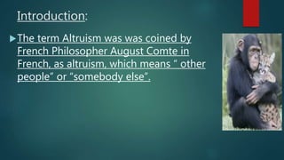 Altruism | PPTX