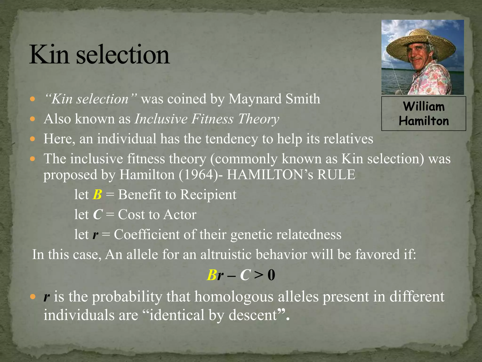 Altruism and evolution | PPTX