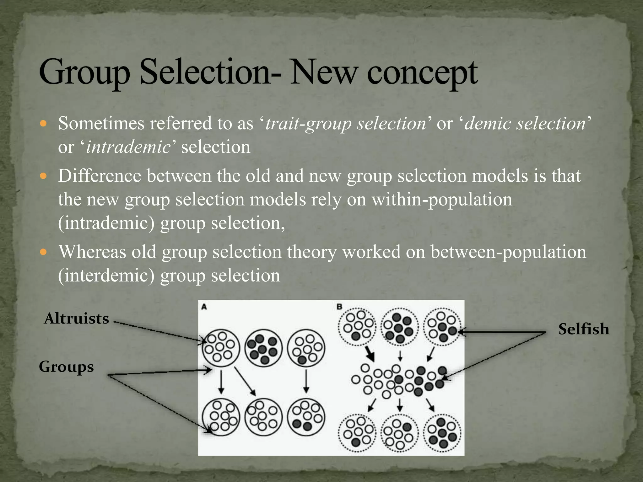 Altruism and evolution | PPTX