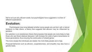 ALTRUISM AND HELPING OTHER SENSATION.pptx