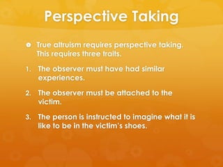 Altruism theories | PPTX