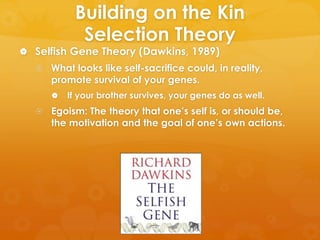 Altruism theories | PPTX