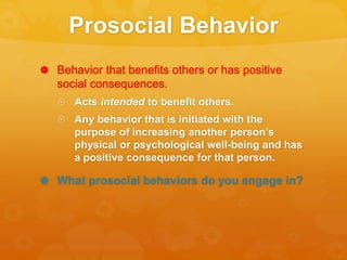 Altruism Theories | PPTX