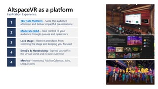 Altspace vr overview | PPT