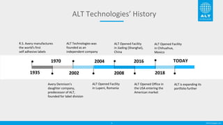 ALT Technologies company presentation d1m07y21v01 carlos | PPTX ...