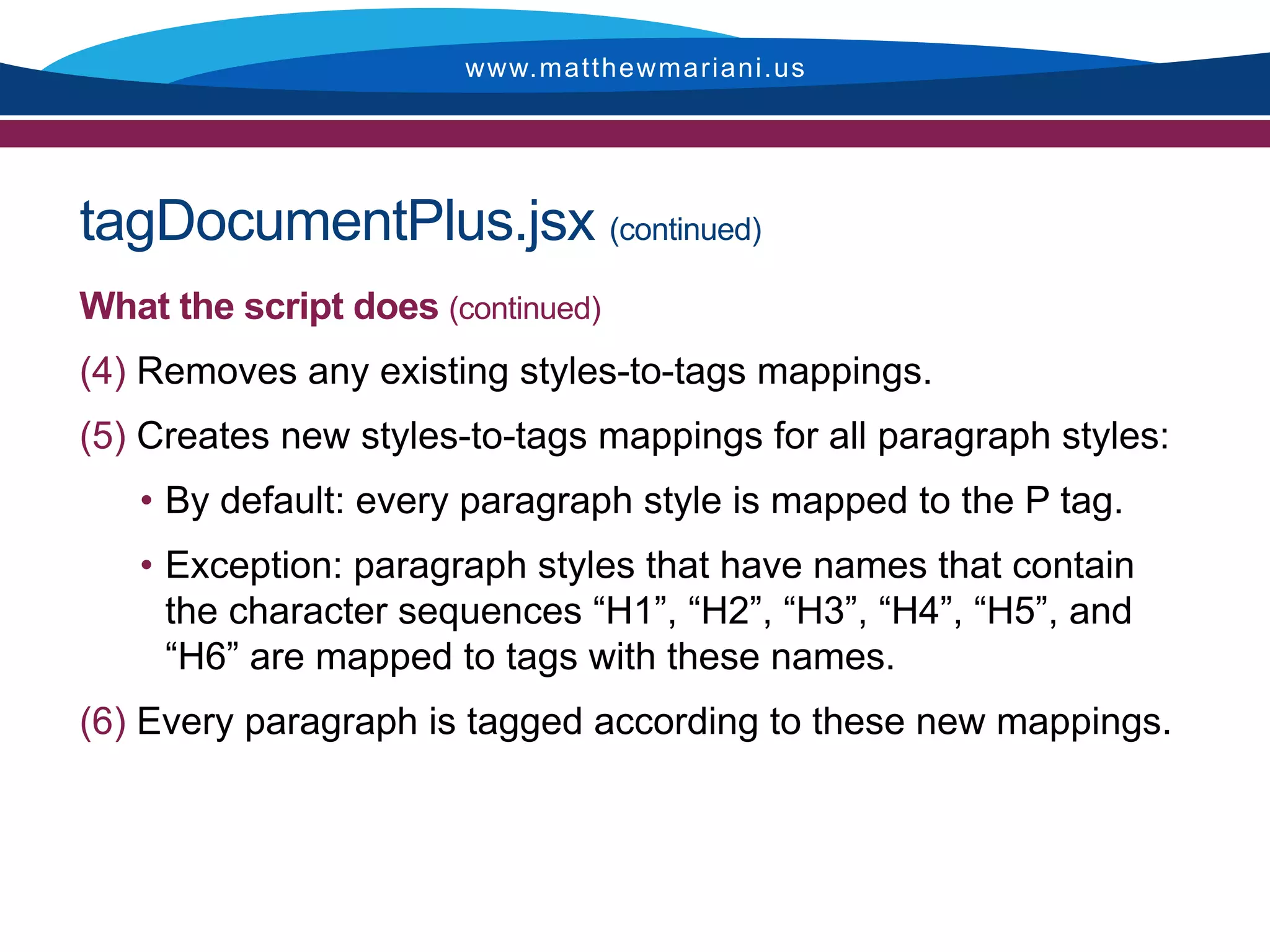 Guide to InDesign scripts for enhancing 508 accessibility of pdfs | PDF