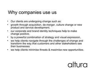 Altura Brand Presentation | PPT | Mergers and Acquisitions | Business ...