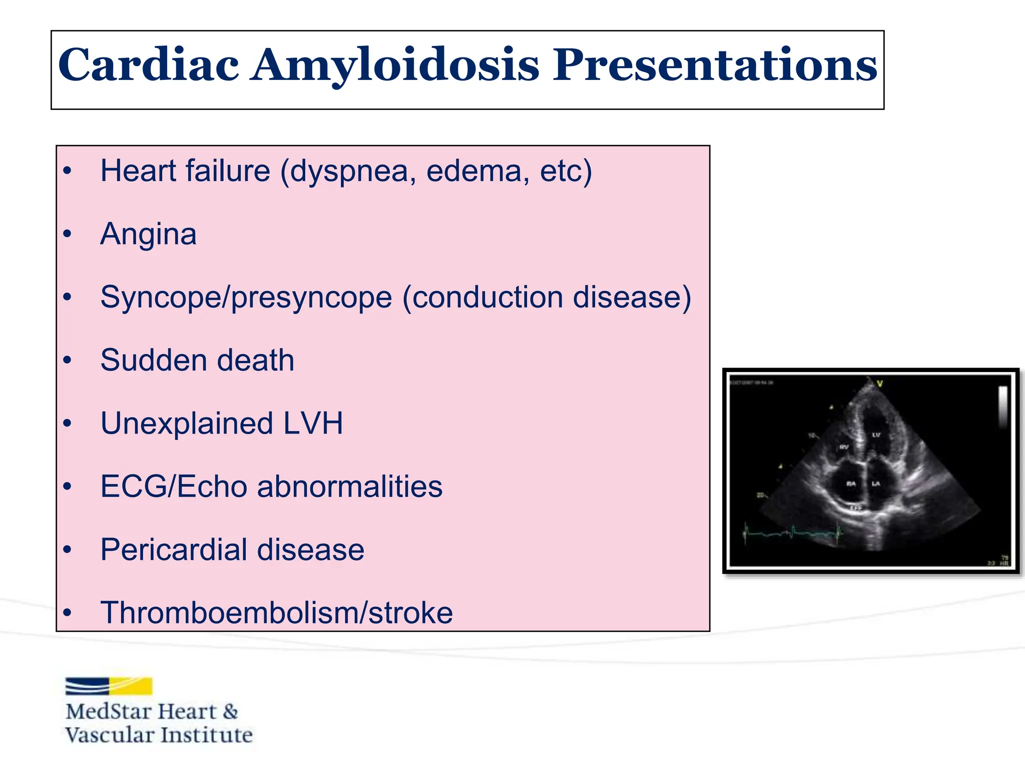 AL type Amyloidosis ppt.pptx | Heart and Cardiovascular Diseases ...