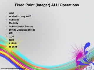 Arithmetic Logic Unit (ALU) | PPT