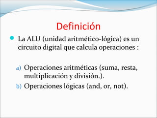 Alu | PPT