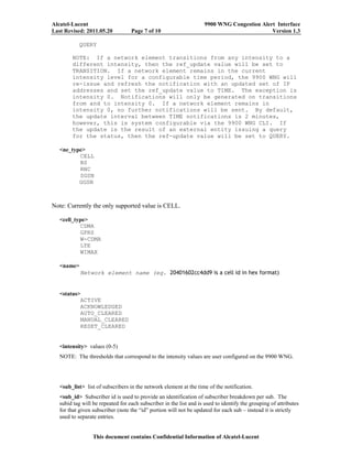 Alu 9900 wng_congestion_notification_interface_v1 3_external | PDF