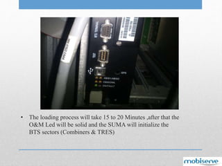 Alcatel Lucnet bts offline commissioning | PPTX