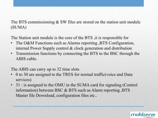 Alcatel Lucnet bts offline commissioning | PPTX