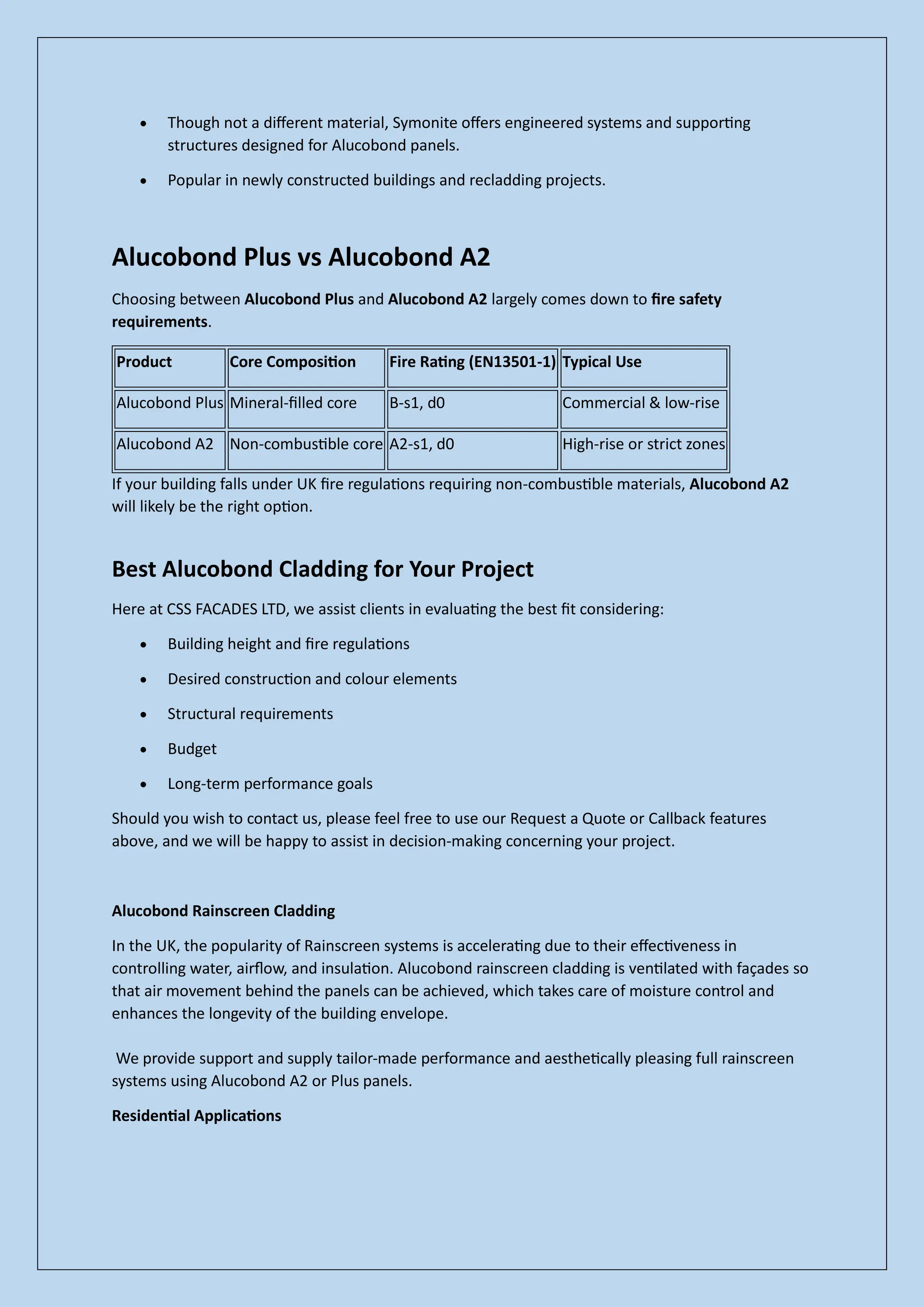 Alucobond Cladding- Types, Features & Alternative | PDF