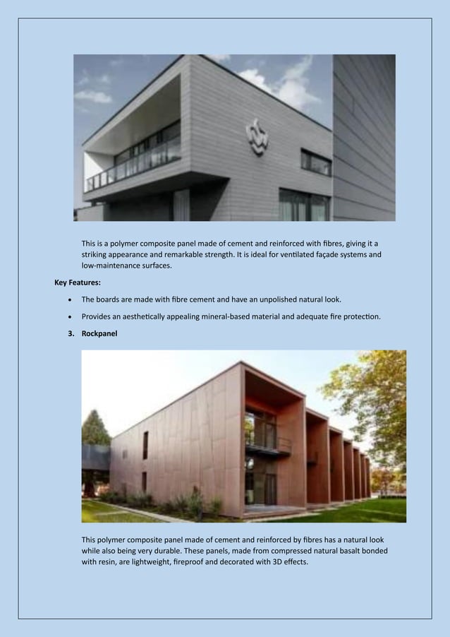 Alucobond Cladding- Types, Features & Alternative | PDF