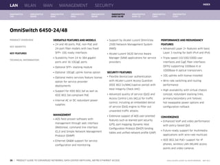 Alcatel-Lucent Enterprise Product Guide | PDF