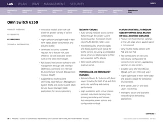 Alcatel-Lucent Enterprise Product Guide | PDF