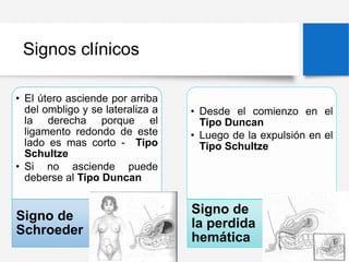 Alumbramiento y hemorragia postparto | PPTX