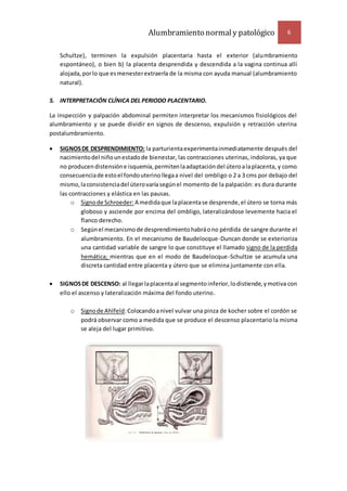 Alumbramiento normal henrique | DOCX